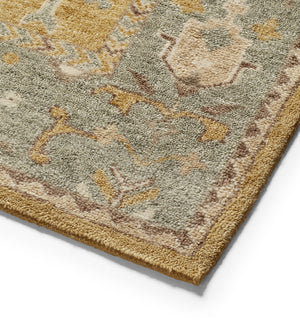 Zahra Rug 274x366cm - Ochre Yellow | OKA